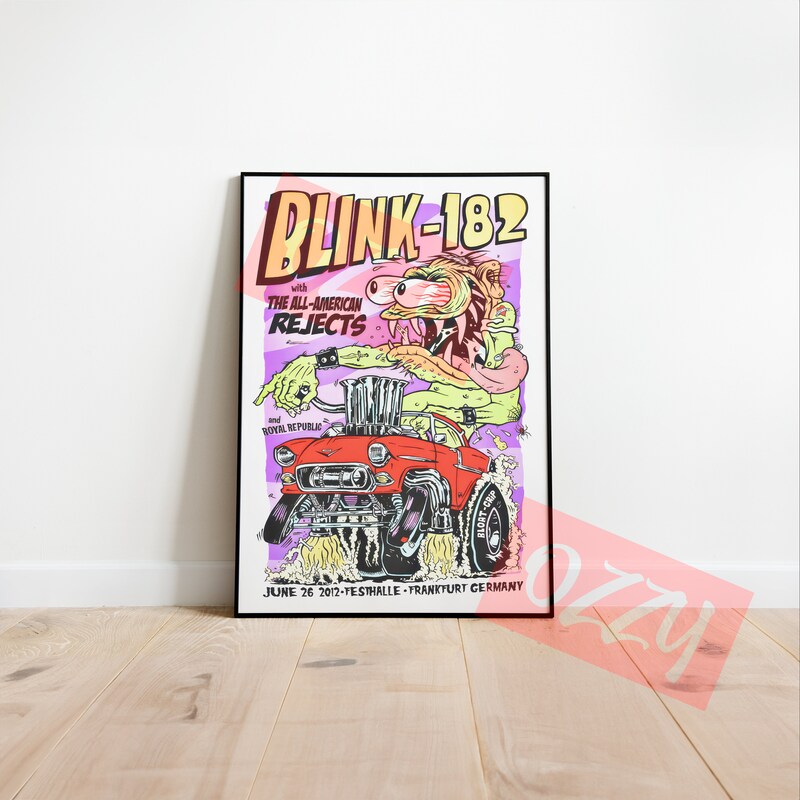 Blink 182 Poster - Etsy