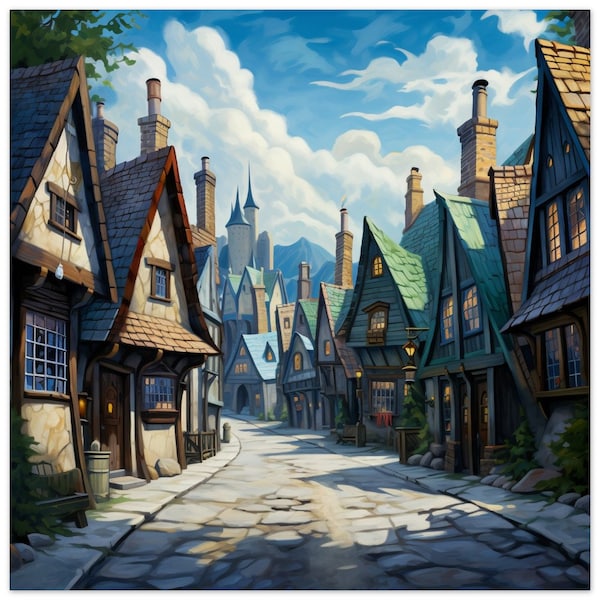 Hogsmeade Poster - Etsy