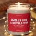 Smells Like A Devils Win Candle, Unique Gift Idea, New Jersey Devils ...