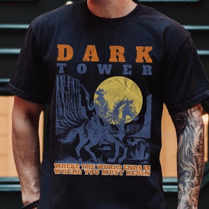 Gunslinger Shirt Dark Tower Tshirt Stephen King Merch Gunslinger Tshirt ...