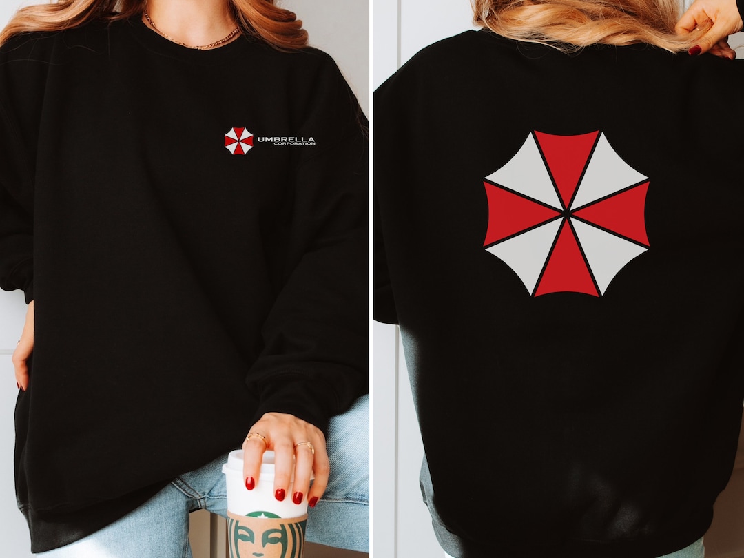 Resident Evil Sweatshirt Umbrella Corporation Sweater Wtih "pocket ...