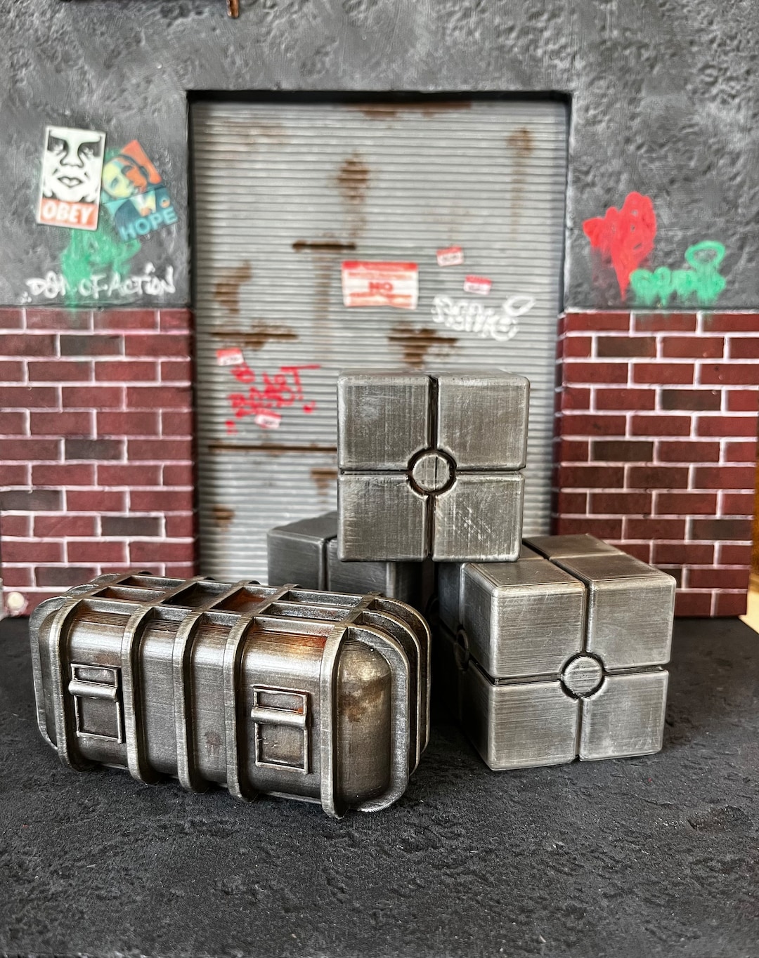 Star Wars Galaxy’s Edge Inspired Cargo Crates for 1:12 Scale Diorama ...