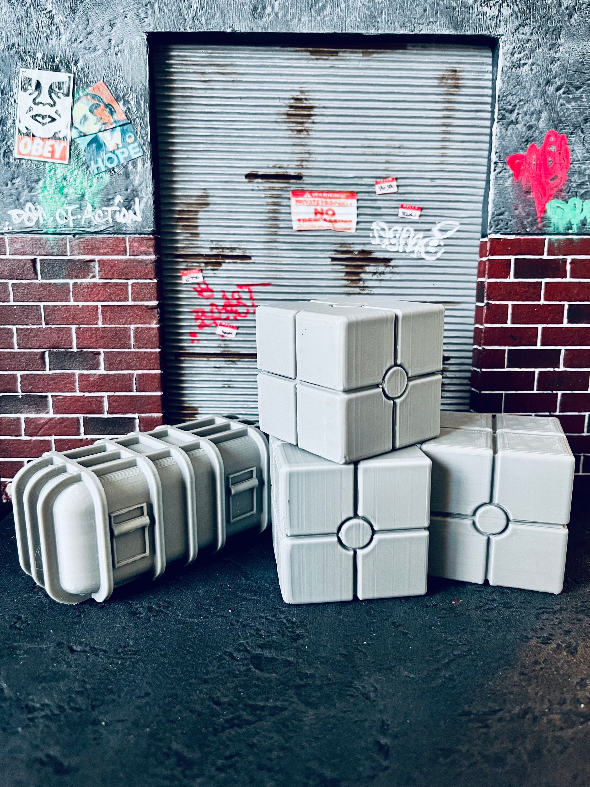Star Wars Galaxy’s Edge Inspired Cargo Crates for 1:12 Scale Diorama ...