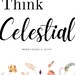 Think Celestial Printable | LDS Primary | Primary | Quote Printable ...
