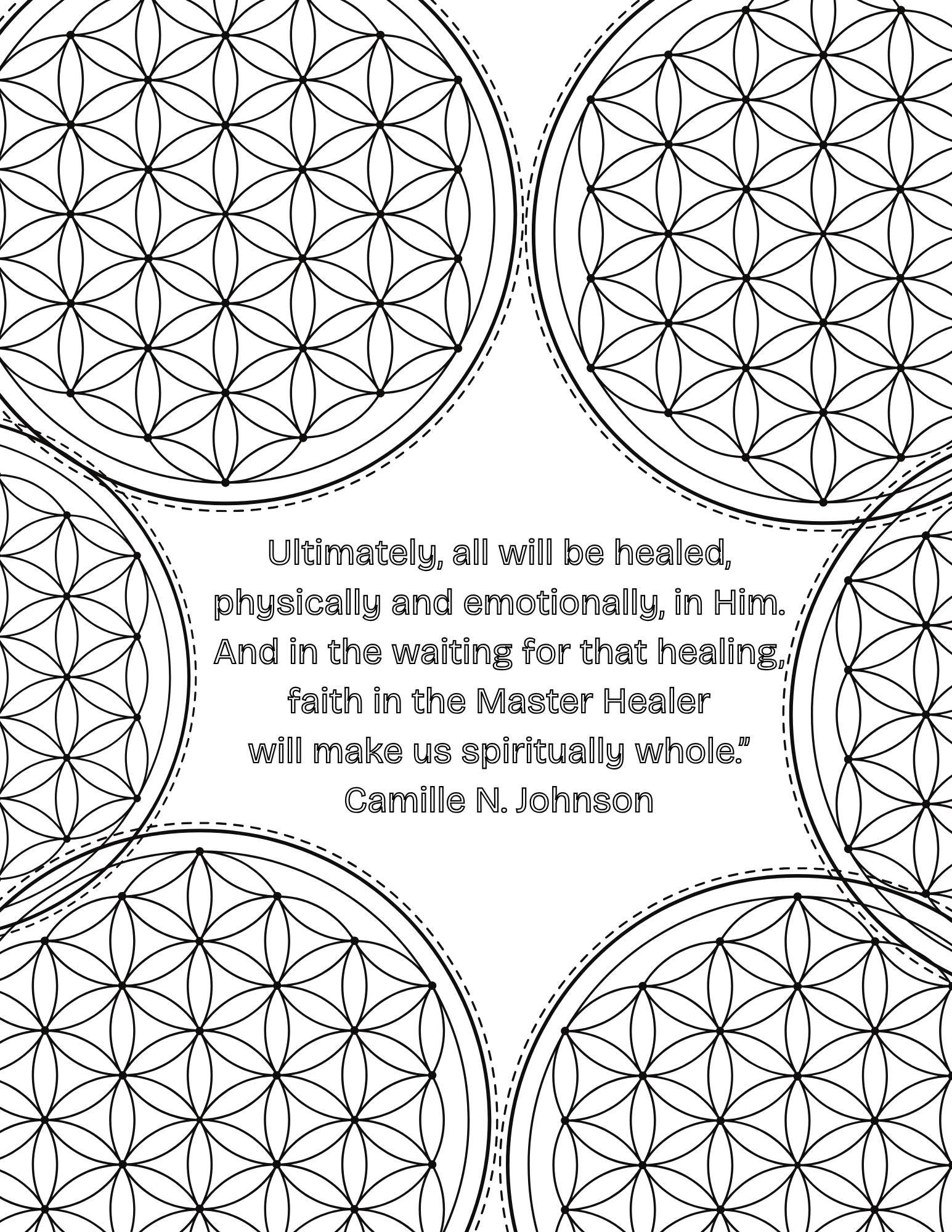 Mandala Coloring Pages Printable Coloring Page Primary Coloring Page ...