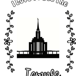 Lds Coloring Pages | 10 Printable Coloring Page | Lds Primary | Primary ...