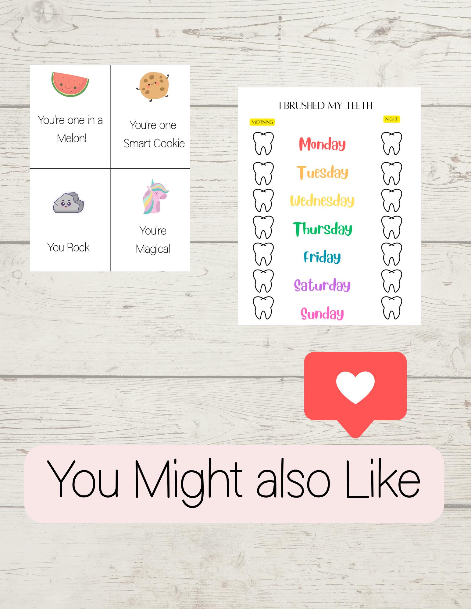Kids at Home Job Cards Tag | Printable Gift Tag | Lds Primary Prints ...