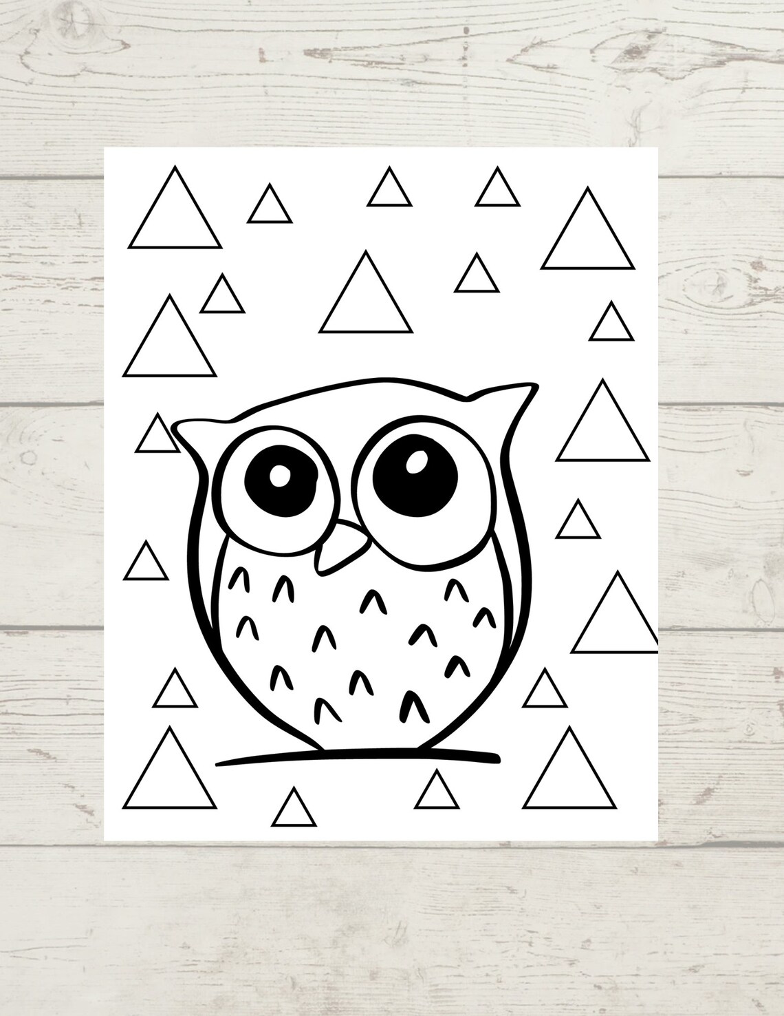 Owl Coloring Page 5 Coloring Pages Printable Coloring Page Primary ...