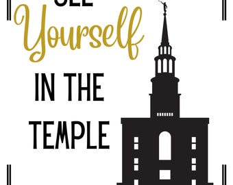 Temple and Priesthood Preview | LDS Primary | Primary | Temple Printable - Etsy