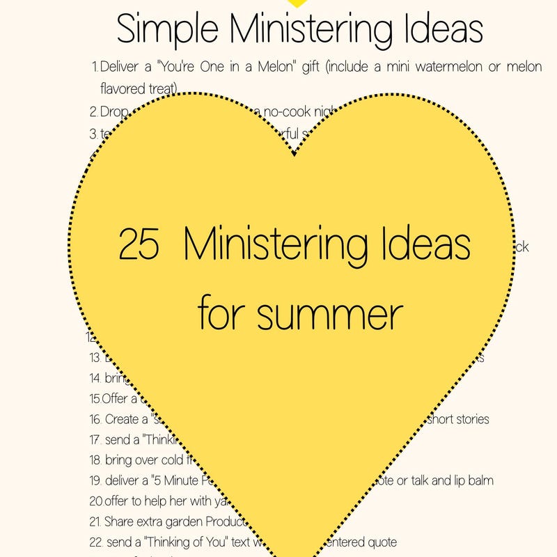 Ministering Messages - Etsy