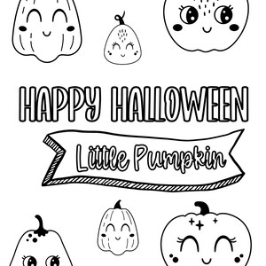 Halloween Coloring Pages | 5 Coloring Pages | Printable Coloring Page ...