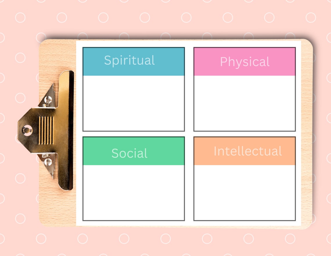 LDS Children & Youth Goal Sheet Tracker | Lds Goals | Primary Goals ...