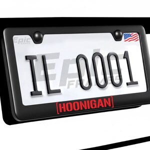 Hoonigan License Plate Frame - Etsy