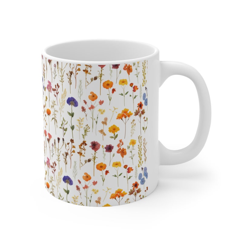Flower Mugs - Etsy