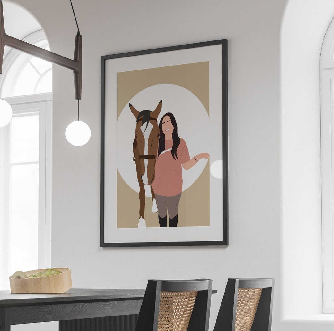 Minimalist Drawing, Line Art Drawing, Detailed Portrait Drawing ...