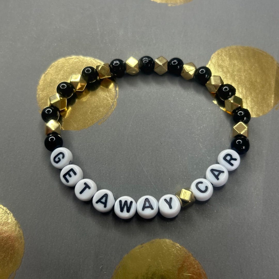 Taylor Inspired Reputation Friendship Bracelets: Getaway Car/light Me ...
