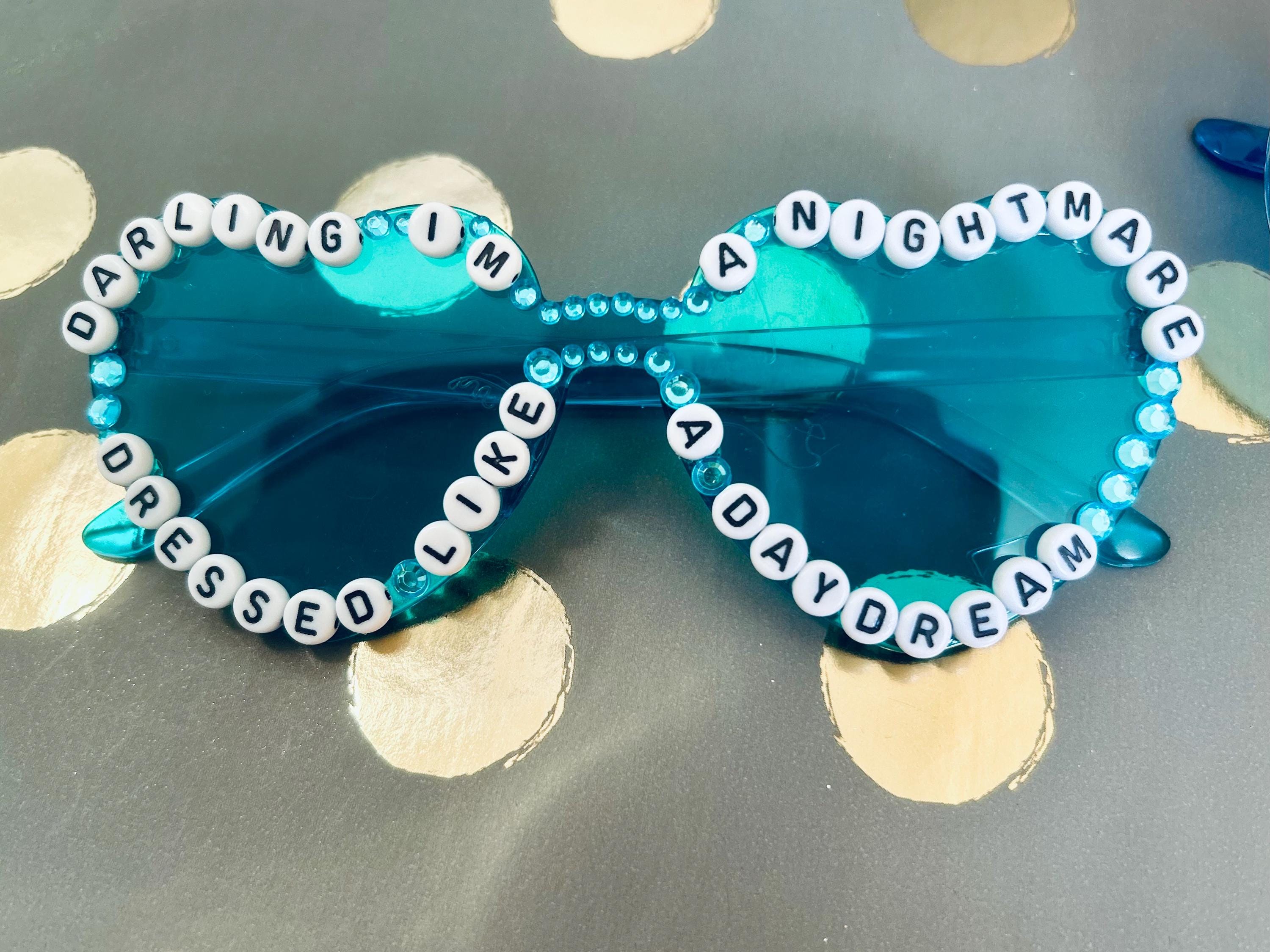 Novelty Festival Gig Concert Birthday Hen Do Heart Shaped Sunglasses ...