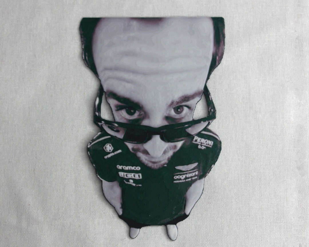 Chadlonso | Fernando Alonso Forehead Meme Print - Etsy