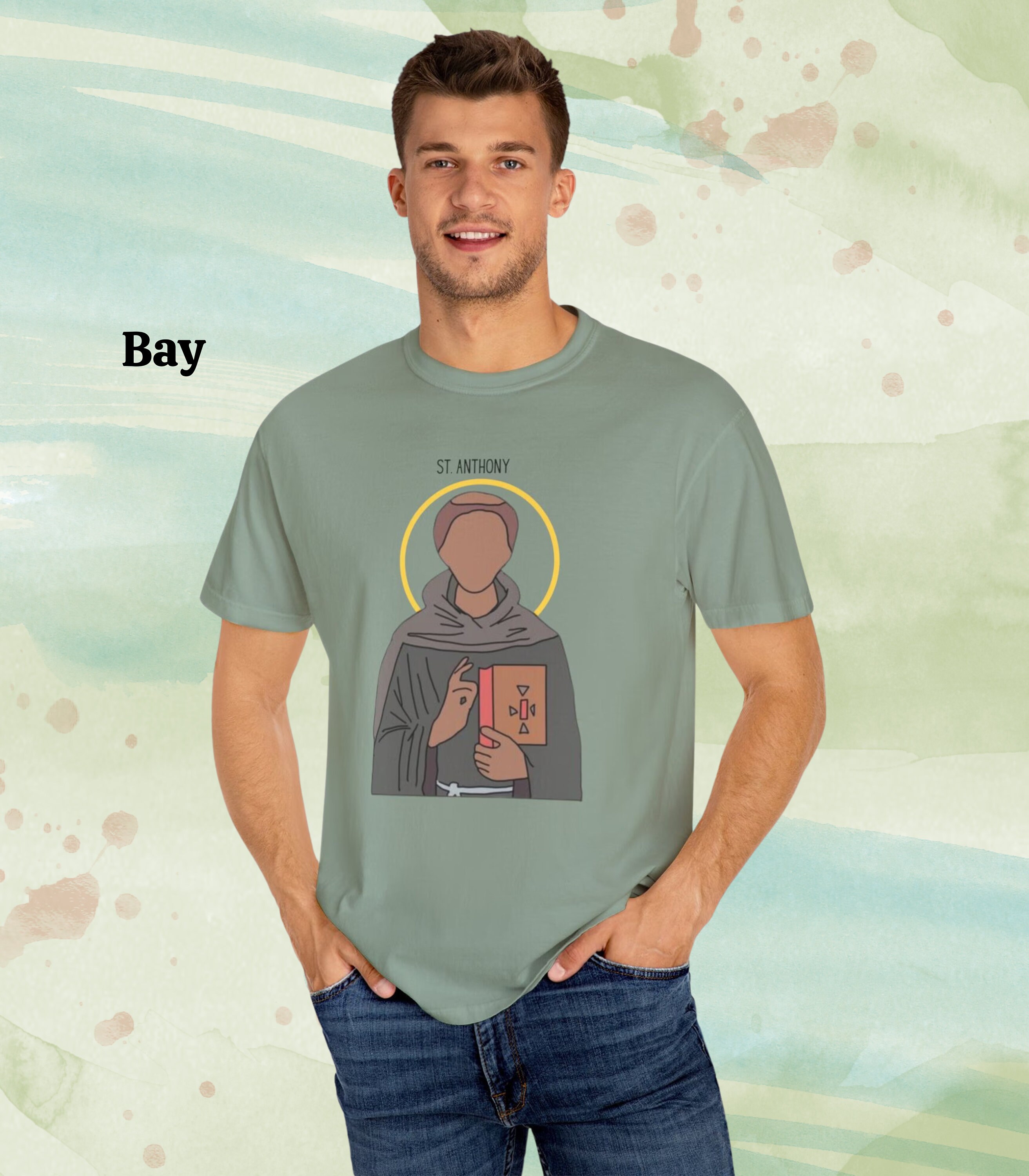 St. Anthony T-shirt - Etsy