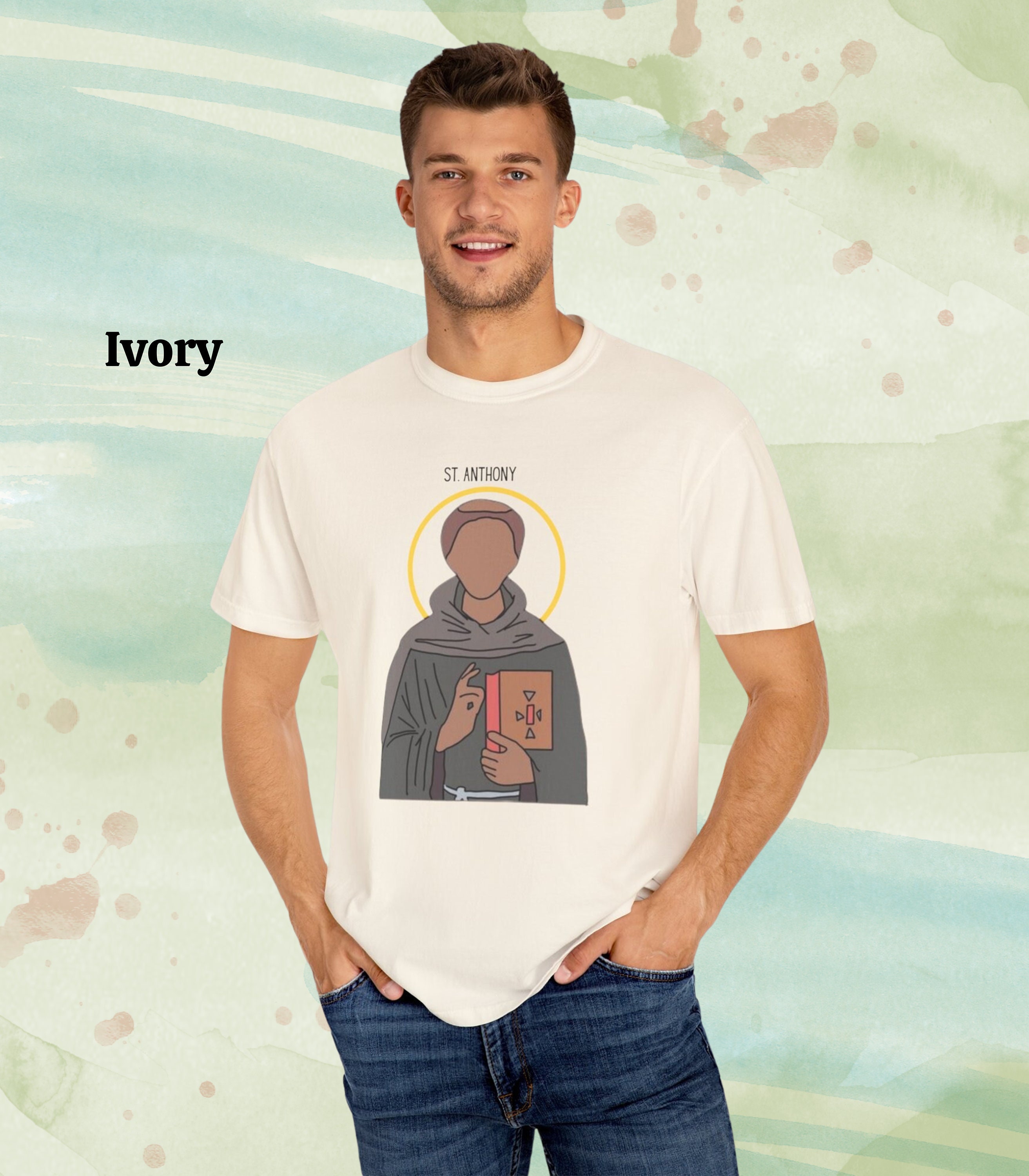 St. Anthony T-shirt - Etsy