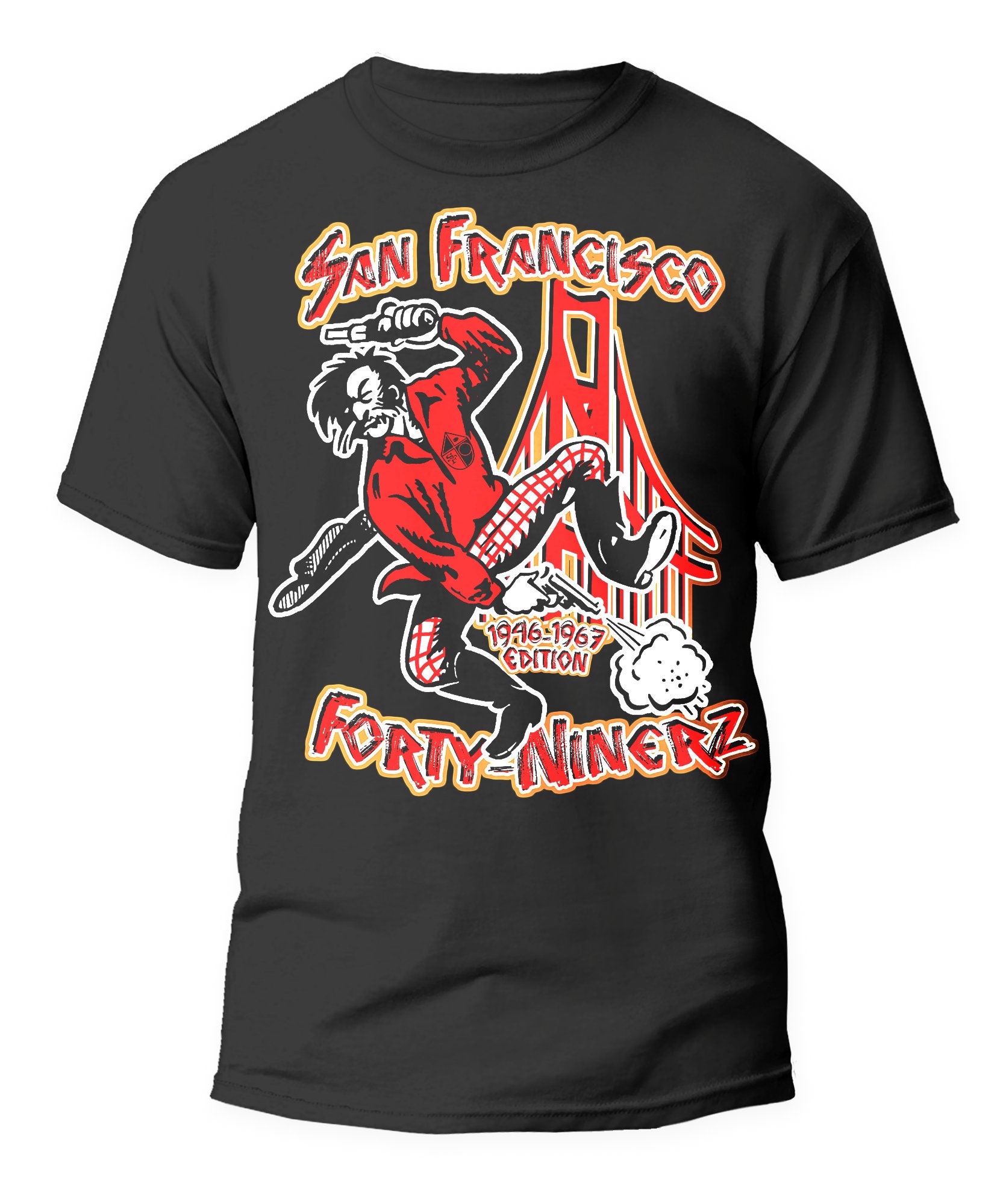 SF 49ers Vintage 1946-1967 Forty-niners T-shirt - Etsy