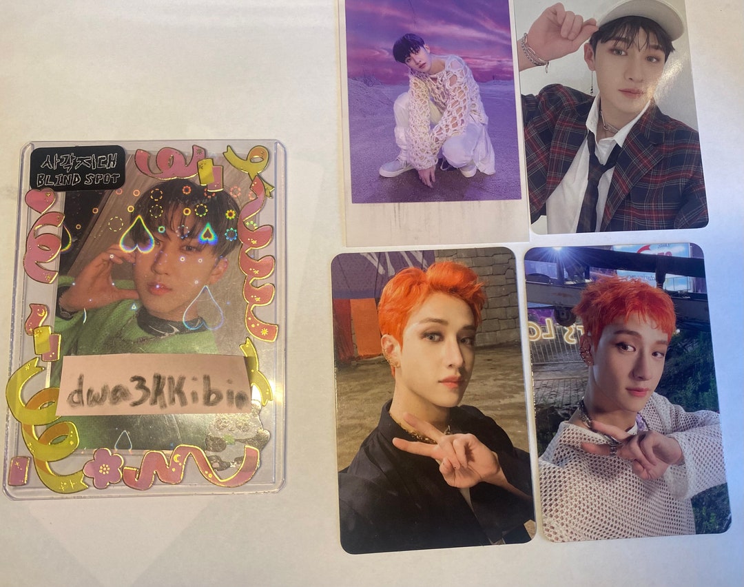 Stray Kids Bang Chan Official Photocards - Etsy