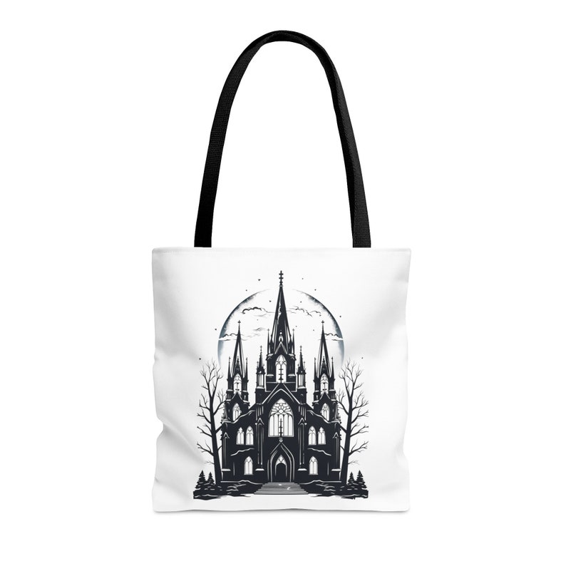 Gothic Style Tote Bag Halloween Style Tote Bag Goth Tote Bag Dark ...
