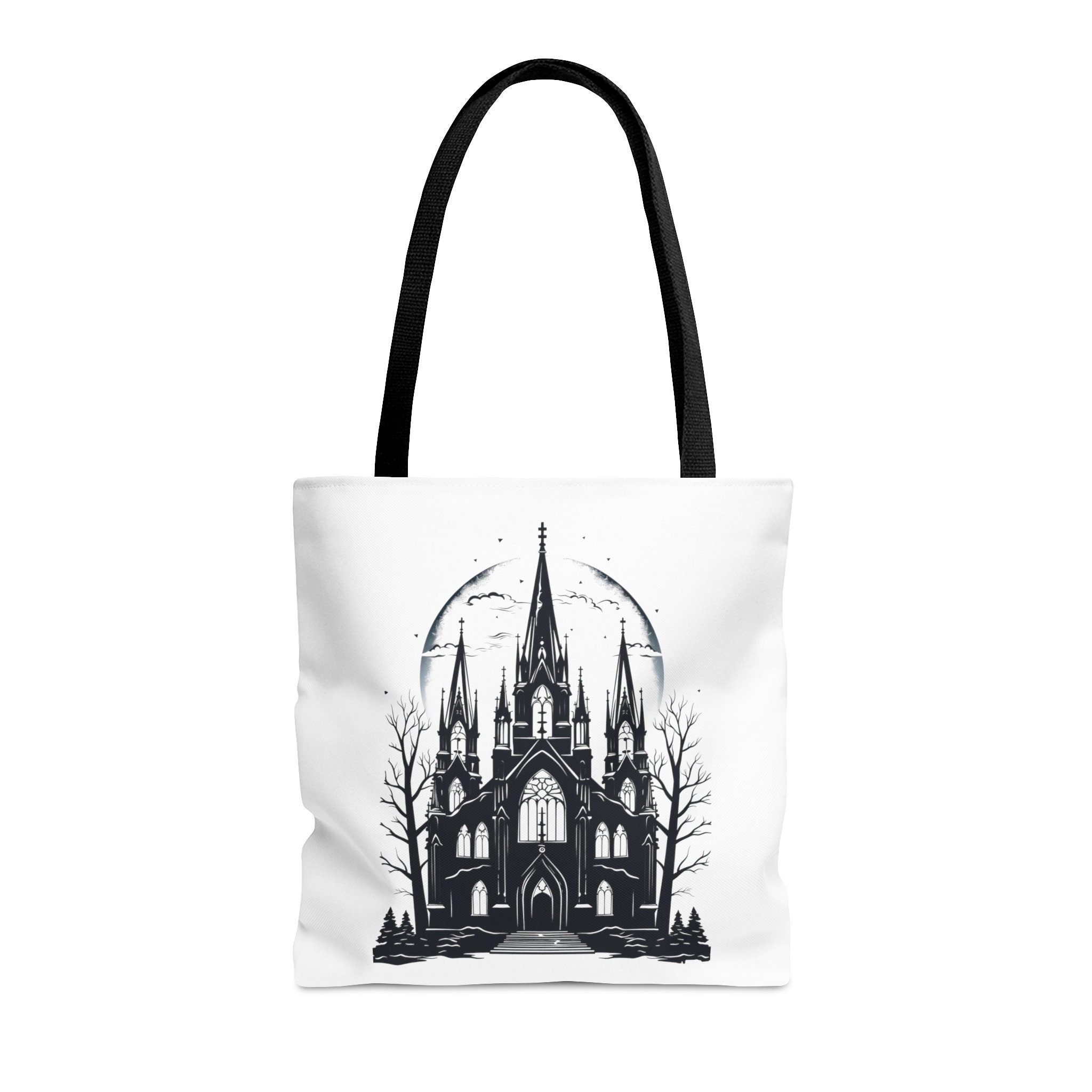 Gothic Style Tote Bag Halloween Style Tote Bag Goth Tote Bag Dark ...