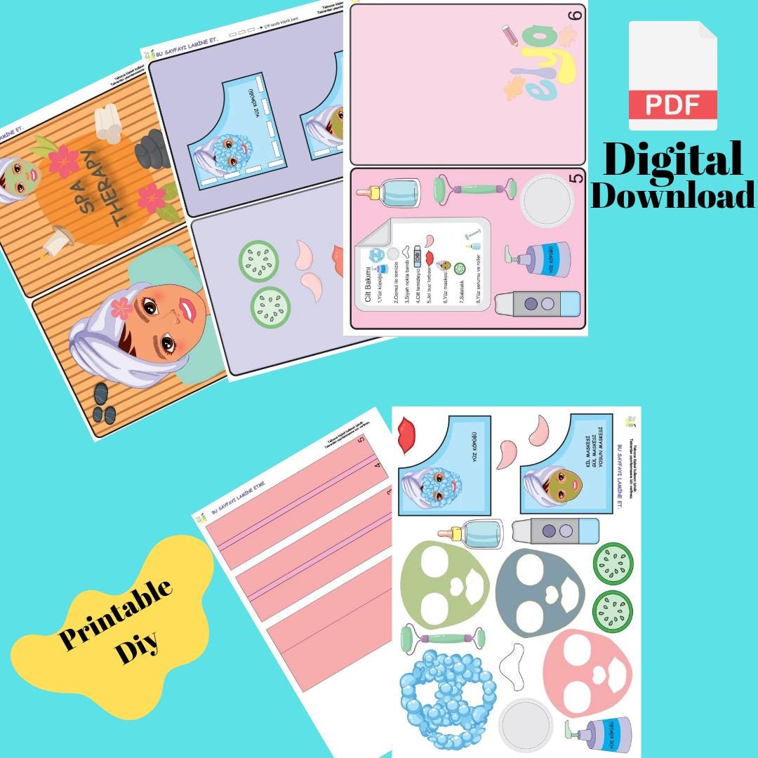 Printable Paper Doll Game Set - Musician Costumes and Accessories for ...