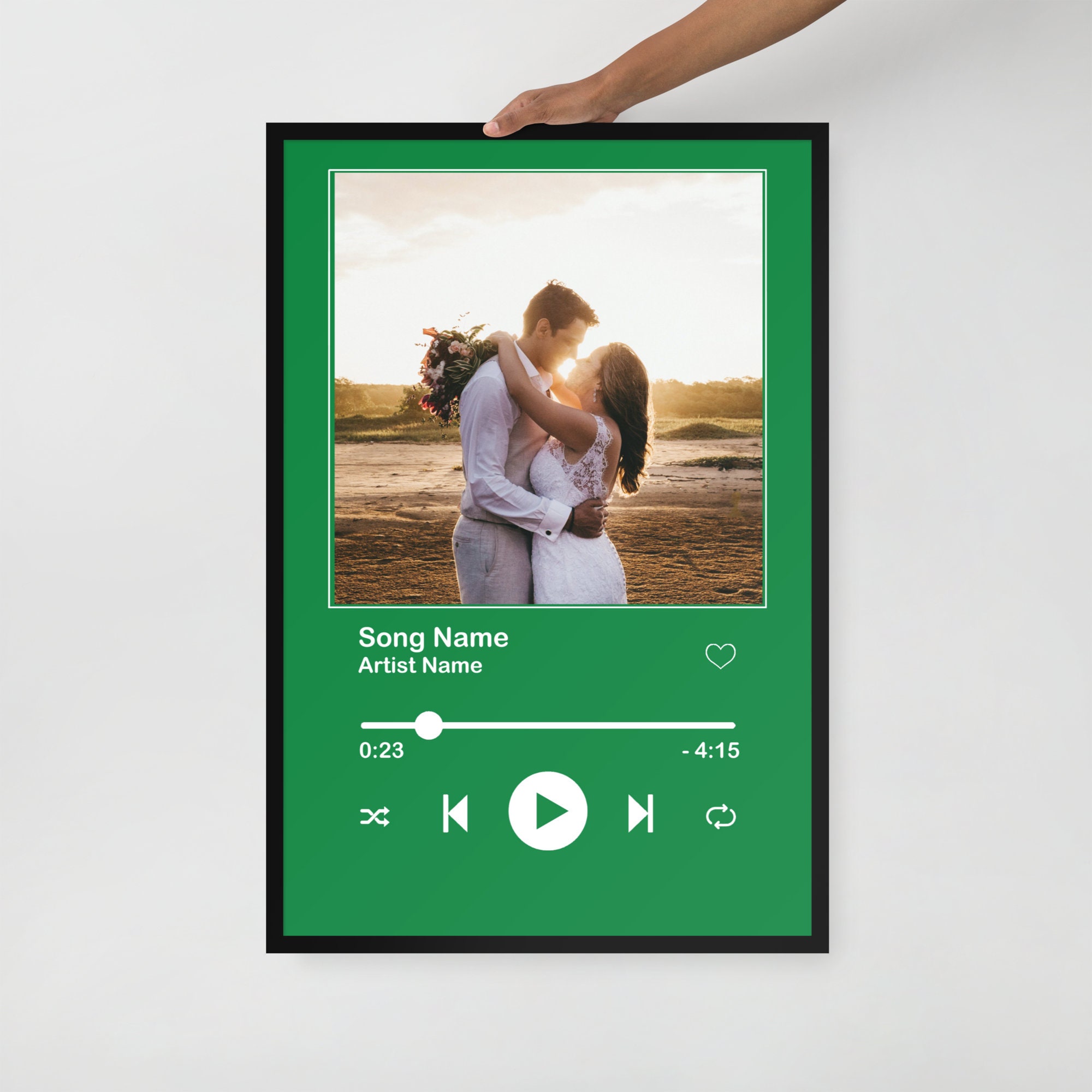 Custom Spotify Album Cover, Custom Portrait Cover With Your Song ...