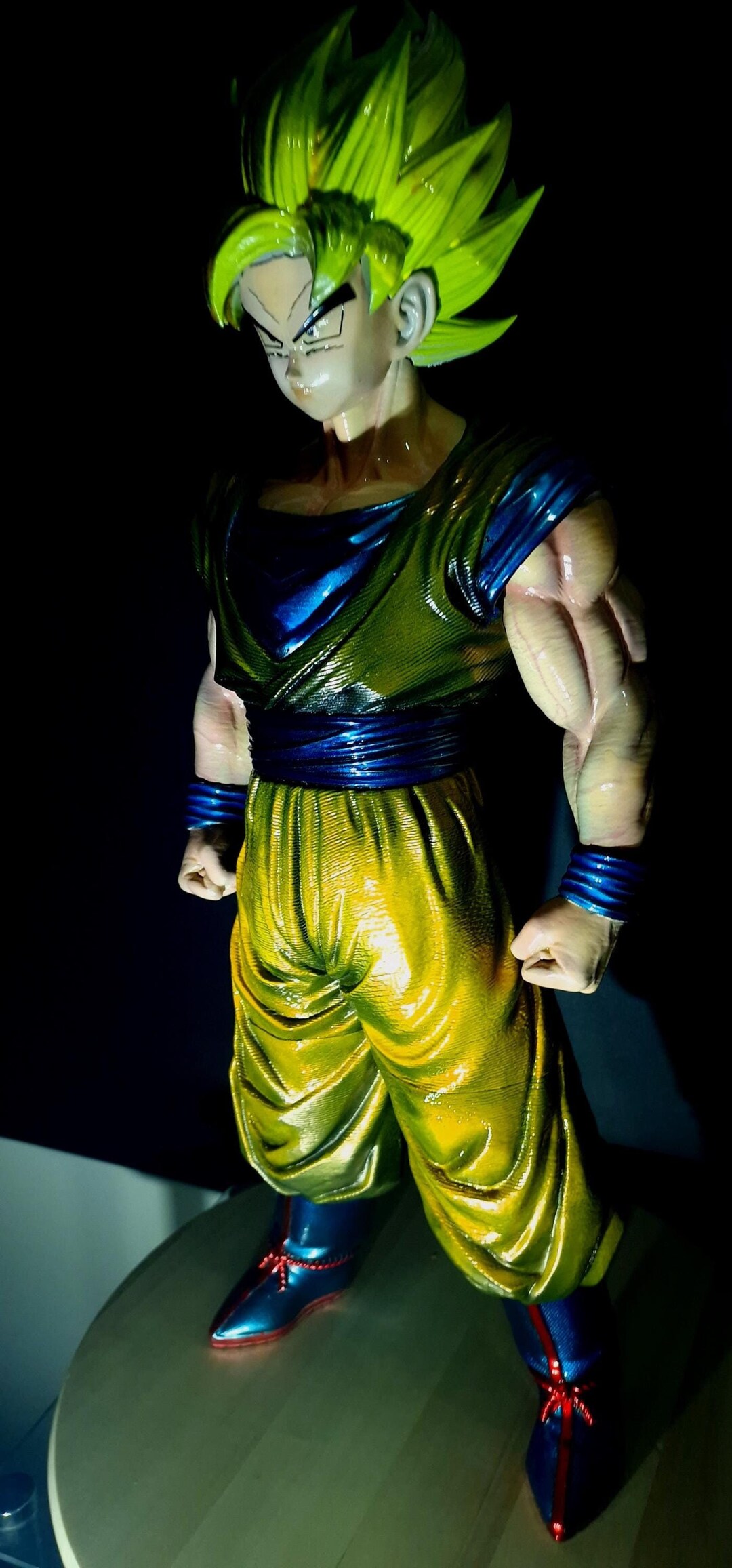 Stunning 60cm Goku Piece, 3D Printed, Hand Painted and Finished With ...