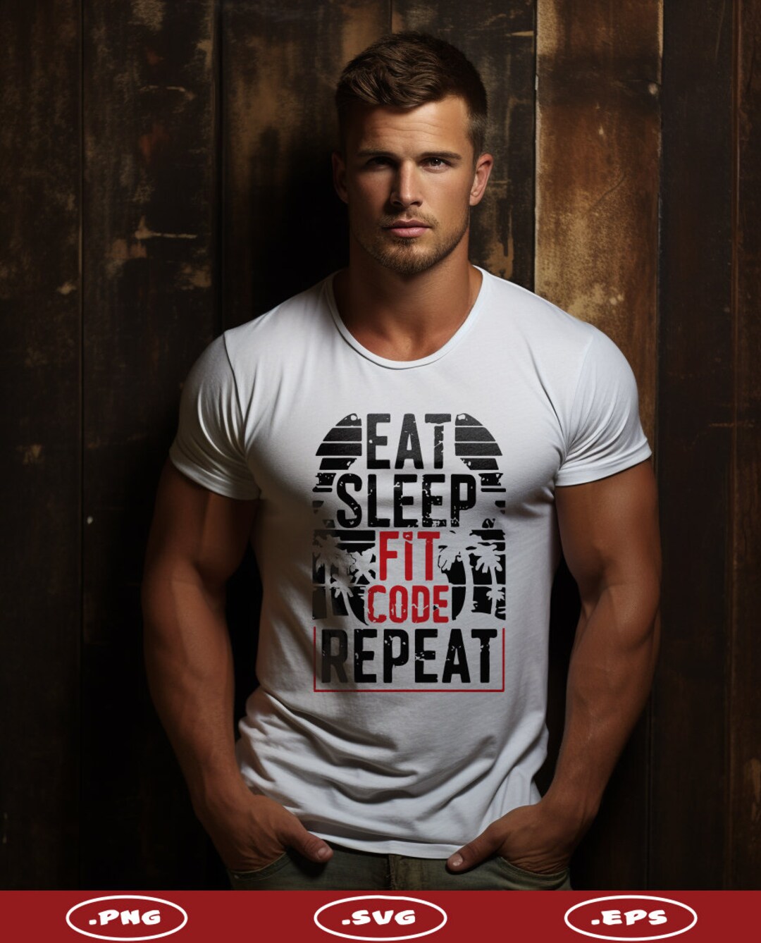 Eat Sleep Repeat, Quirky T Shirts, Quirky Tees, Eat Sleep Repeat Tee ...