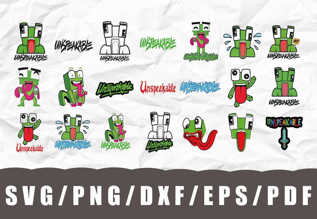 Unspeakable Svg, Svg for Cricut, Unspeakable Png Files, Unspeakable ...