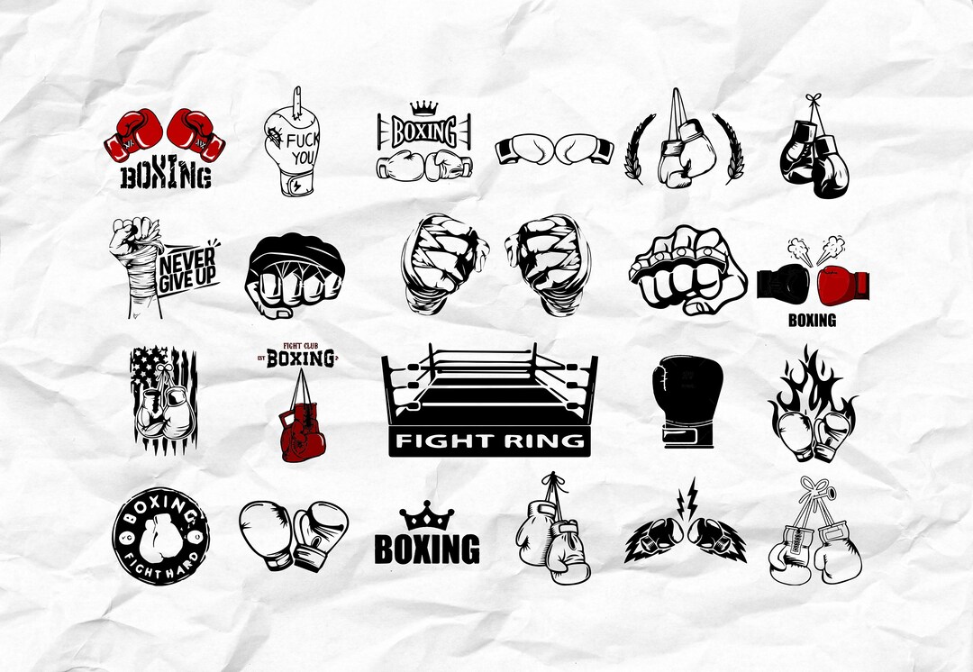 Boxing Svg Bundle, Boxing Gloves Svg, Boxer Svg, Boxing Png, Boxing ...