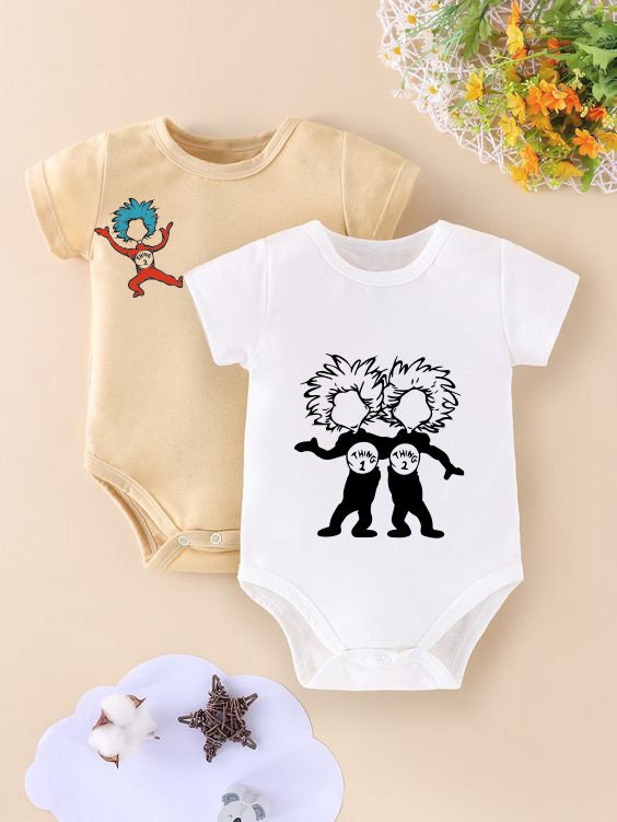 Thing Boy, Thing Girl Svg Layered Item, Clipart, Cricut Digital Vector ...