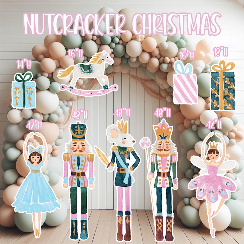 Nutcracker Yard Signs Decor - Etsy