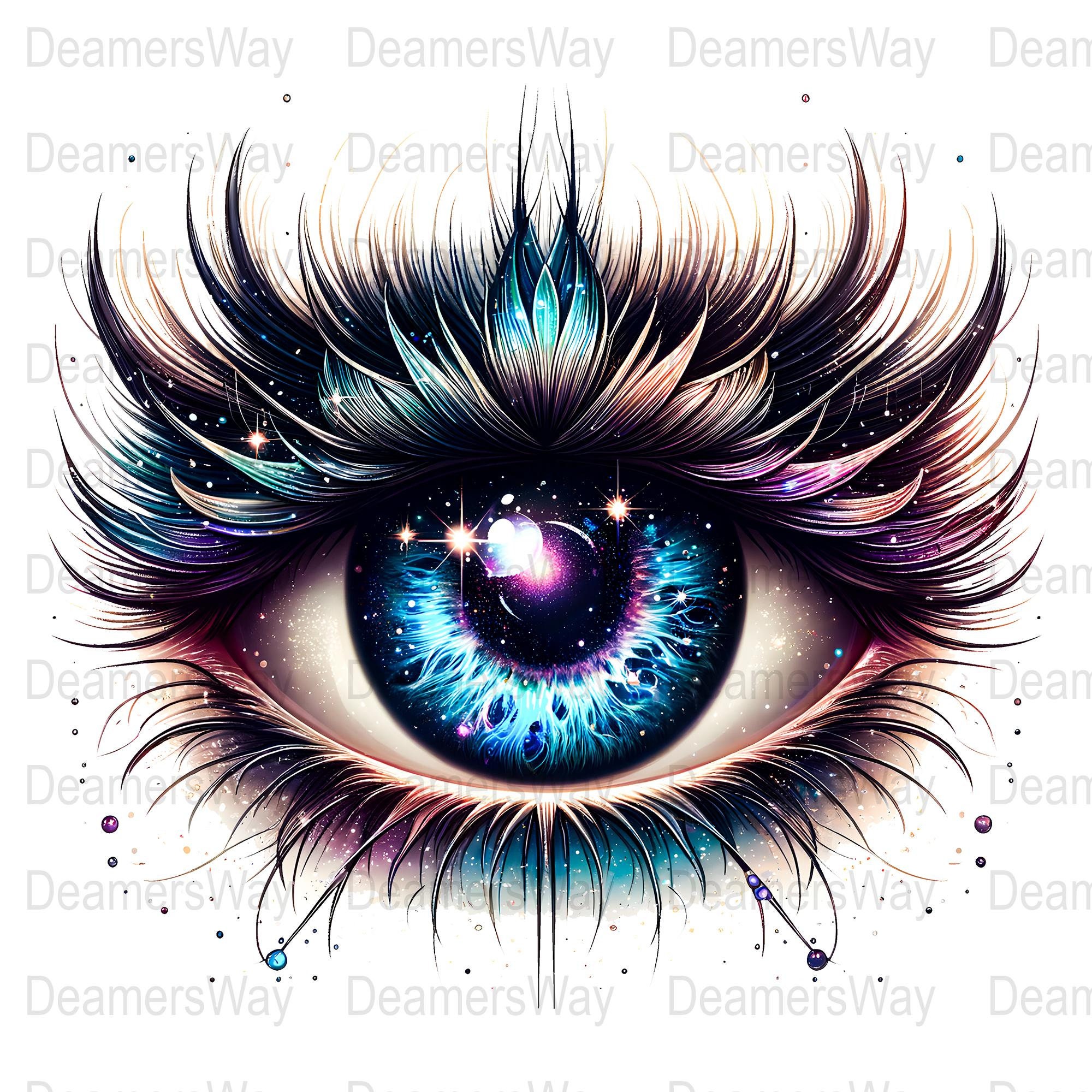Colorful Eye Clipart Bundle: 10 High-quality Transparent Png Files ...