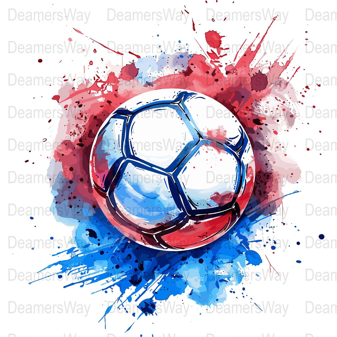 Colorful Soccer Ball Clipart Bundle: 10 High-quality Transparent Png ...