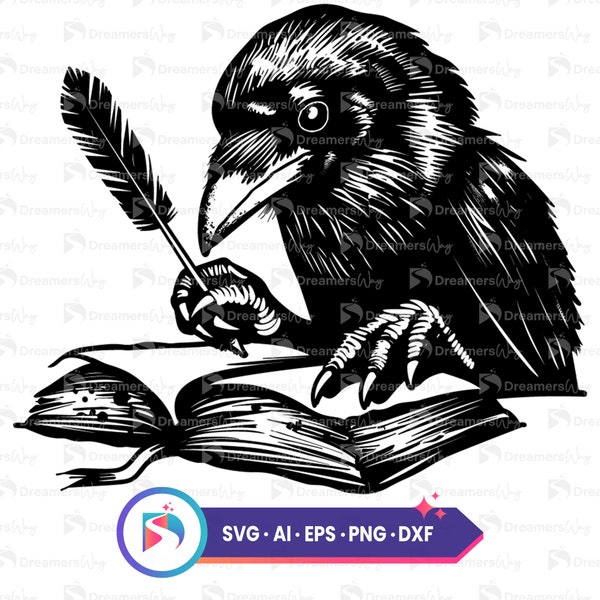 Writing Quill - Etsy