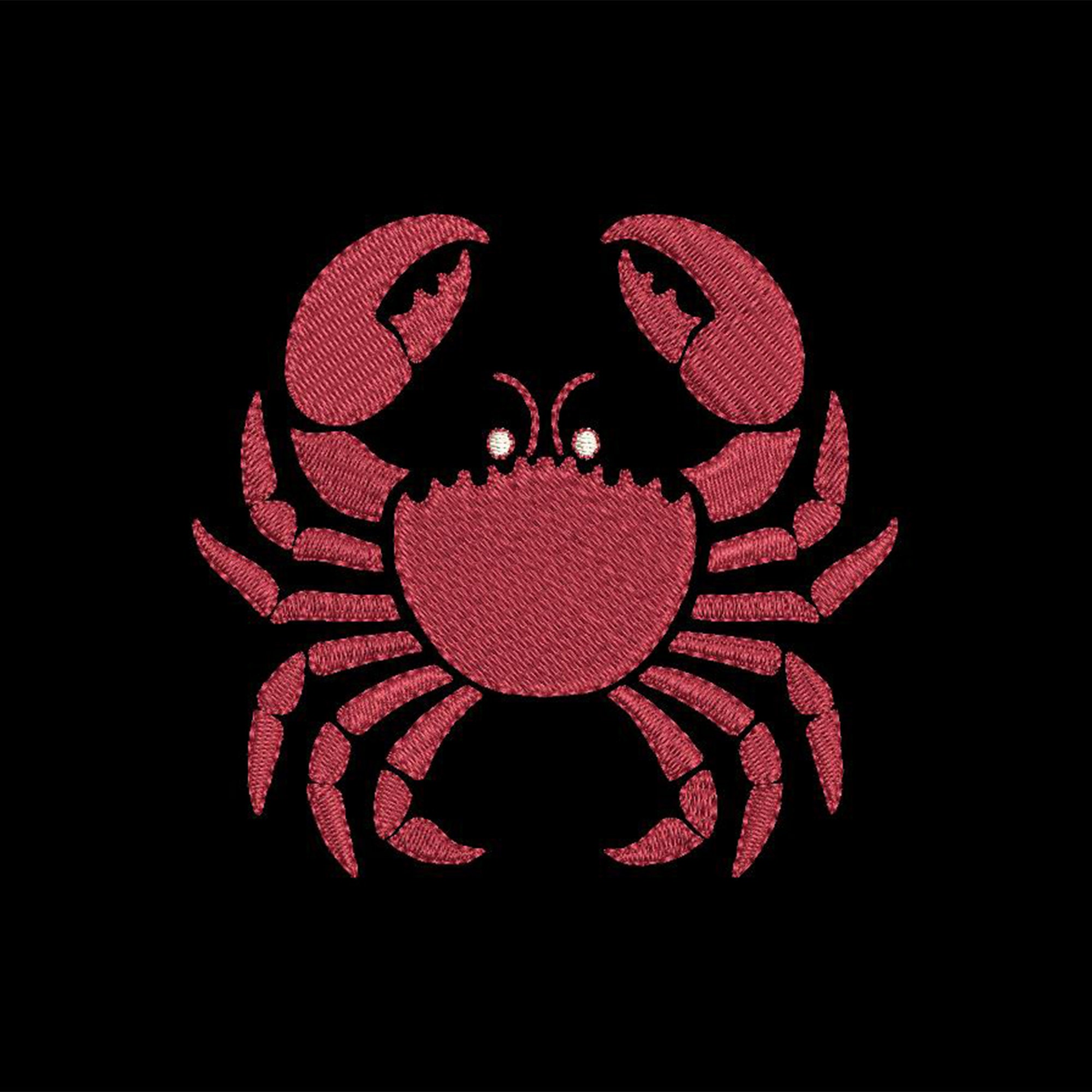 Crab Embroidery Design, Crab Design, Machine Embroidery Design ...