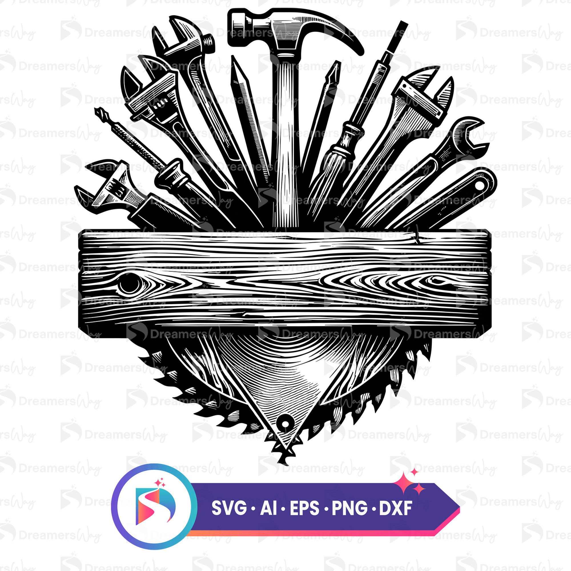 Vintage Woodworking Tools Vector Art, Digital Download, Svg, Png, Eps ...