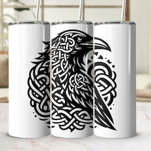 Celtic Raven SVG, Crow Black Vector Illustration, Crow Svg Files for ...