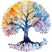 10 Watercolor Tree of Life Digital Clipart, Tree of Life Illustration ...