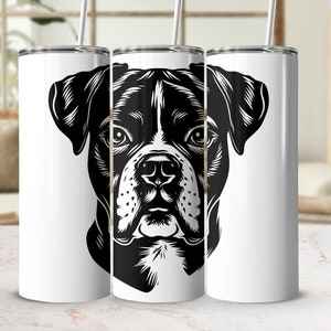 Boxer Dog Vector Illustration, T-shirt Design, Dog Svg, Best for Print ...