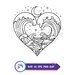 Heart Wave Design, Ocean Heart Svg, Wave Clipart, Sea Wave Digital Art ...