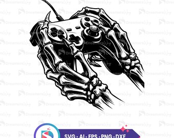 Game on PNG, Skeleton Gamer Clipart, Snarky Skeleton Clipart, Gaming ...