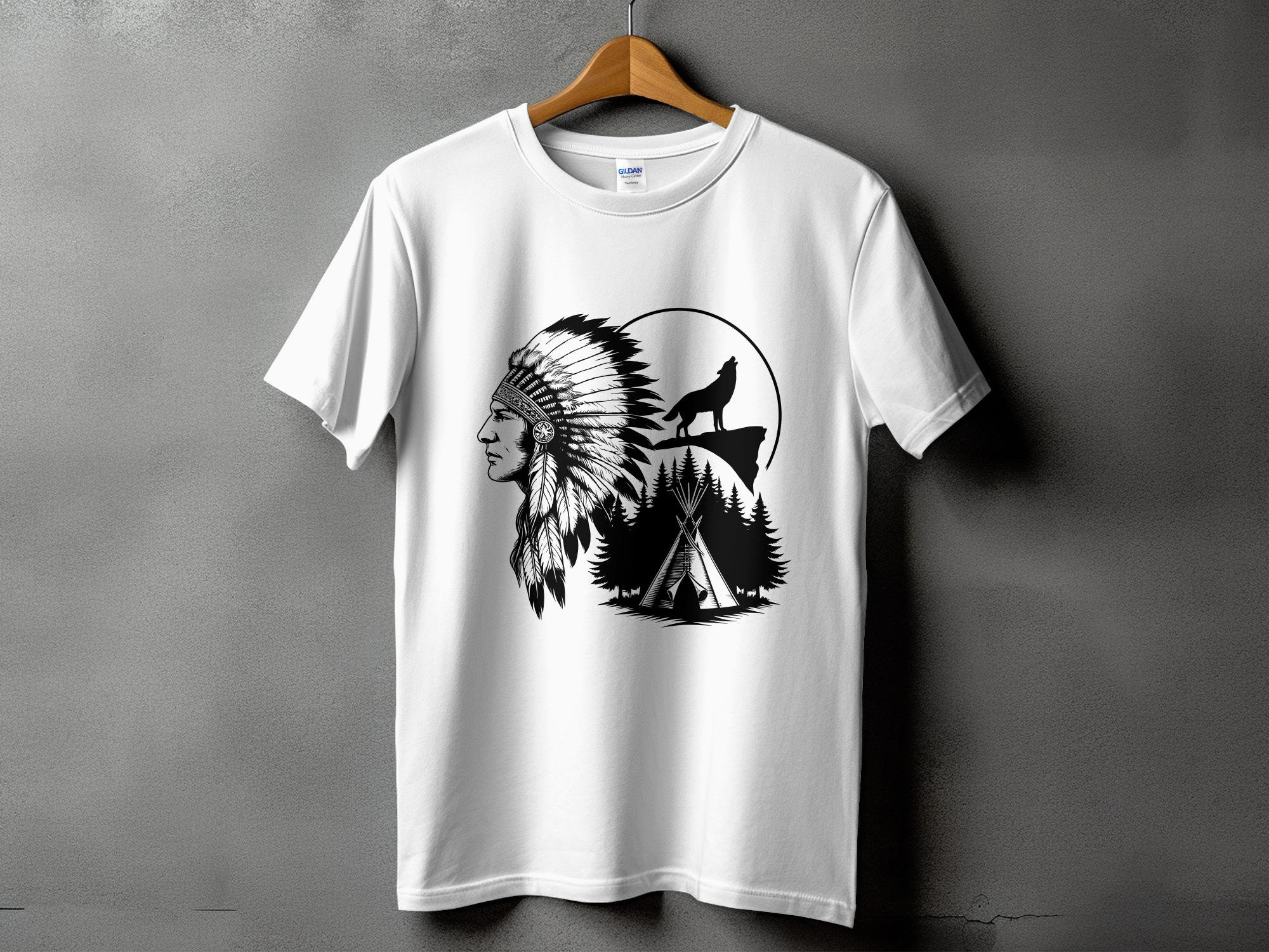 Native American Village Svg, Howling Wolf Svg, Cricut Cutting Files ...