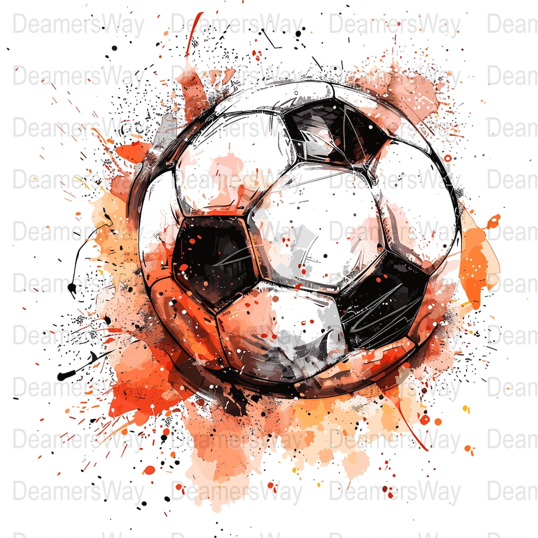 Colorful Soccer Ball Clipart Bundle: 10 High-quality Transparent Png ...