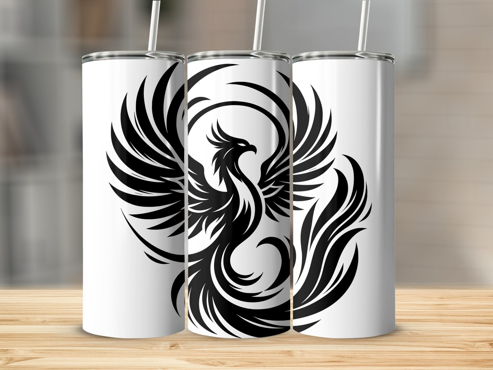 Phoenix Bird Svg, Ai, Eps, Png, Dxf, Digital Download, Phoenix Wing ...