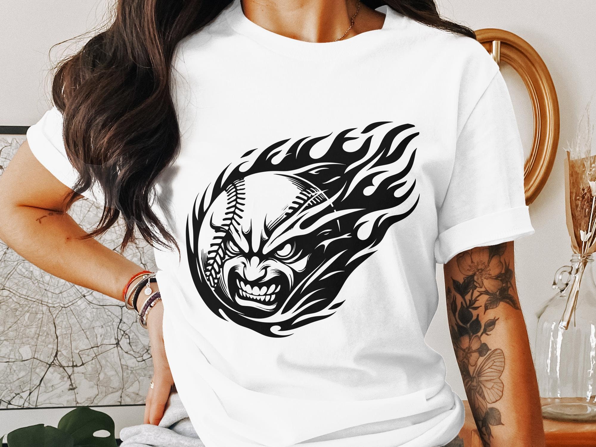 Cartoon Baseball With Angry Face, Svg, Ai, Eps, Png, Dxf Files, Instant ...